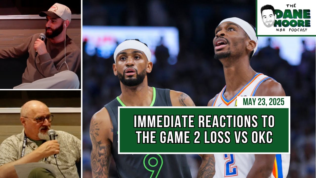 Wolves Fall Down 0-2 To OKC, Immediate Reactions w/ Britt Robson - YouTube