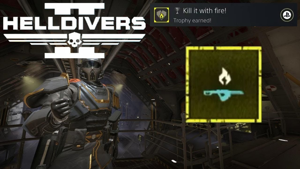 Kill it with fire! | Helldivers 2 Trophy Guide - YouTube
