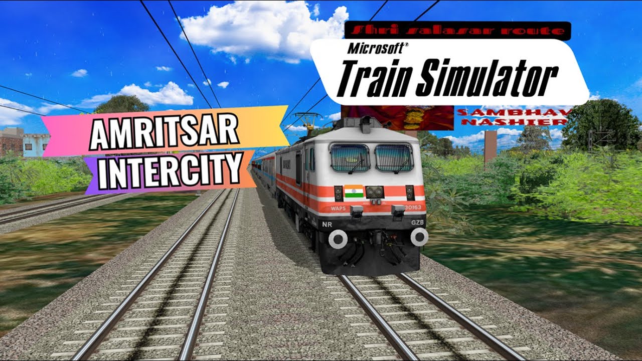 12460 अमृतसर - नई दिल्ली इंटरसिटी एक्सप्रेस | Train simulator ...