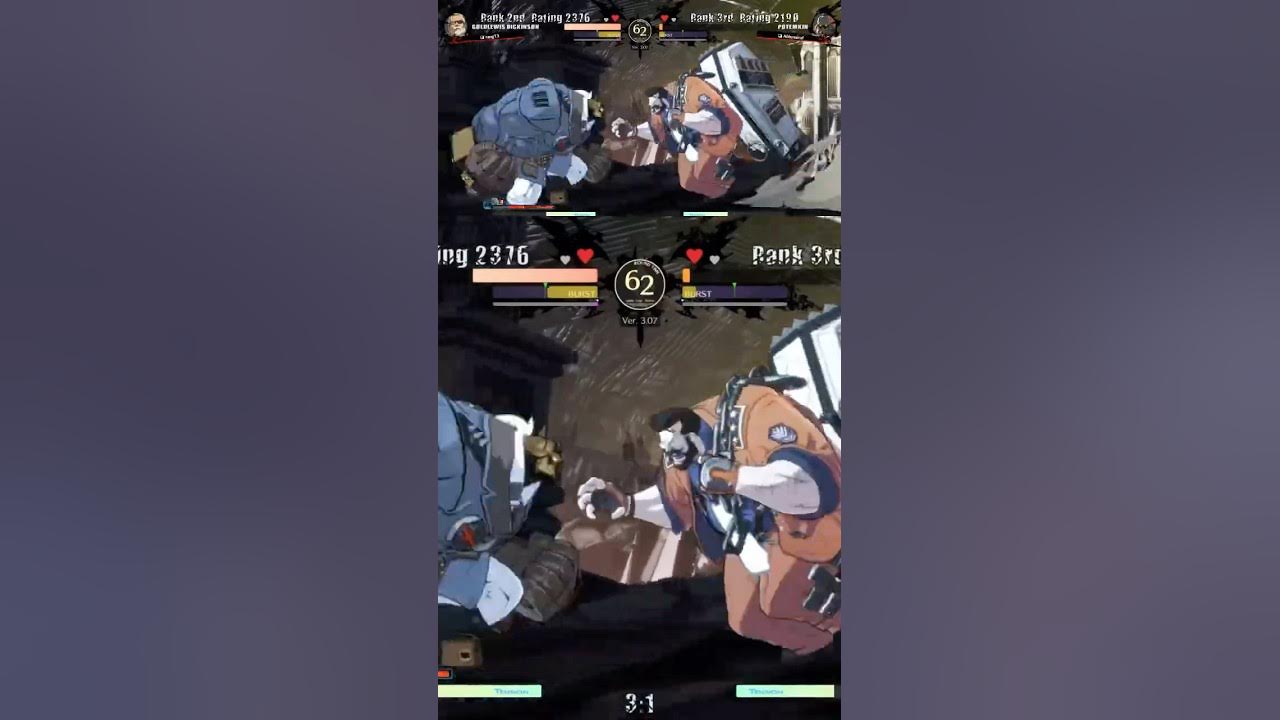 Best battle今夜のベストバトル #ggst #shorts #ギルティギア - YouTube