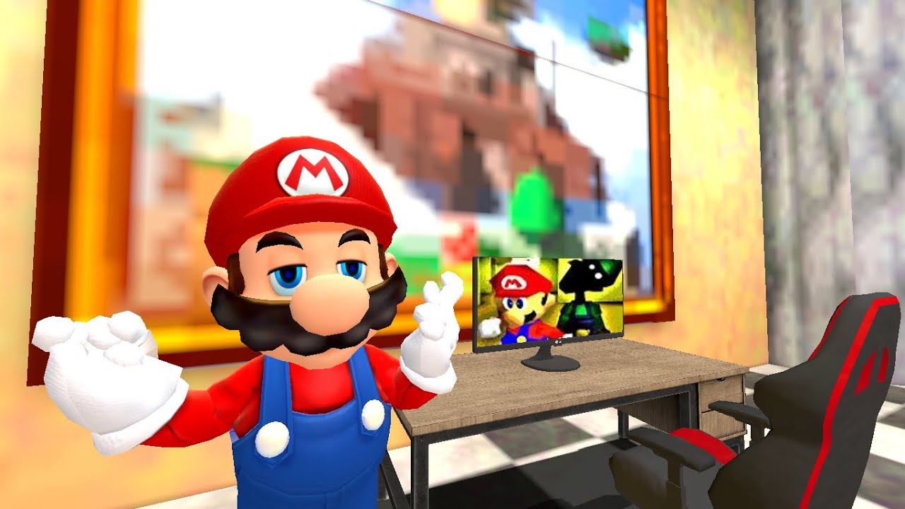 Mario reacts to: YUB'S SUPER BACKROOMS 64 #mario #reaction #nintendo ...