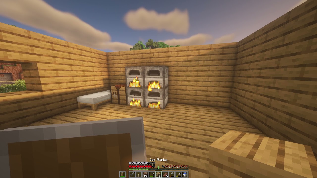 Chill Minecraft Gameplay (BSL Shaders) (No Commentary) | Part 2, First ...