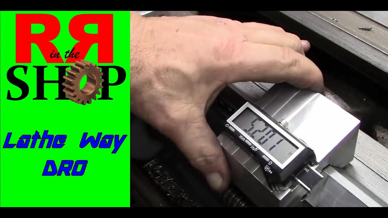 How To Make a Lathe Ways Digital Scale | Lathe DRO - YouTube
