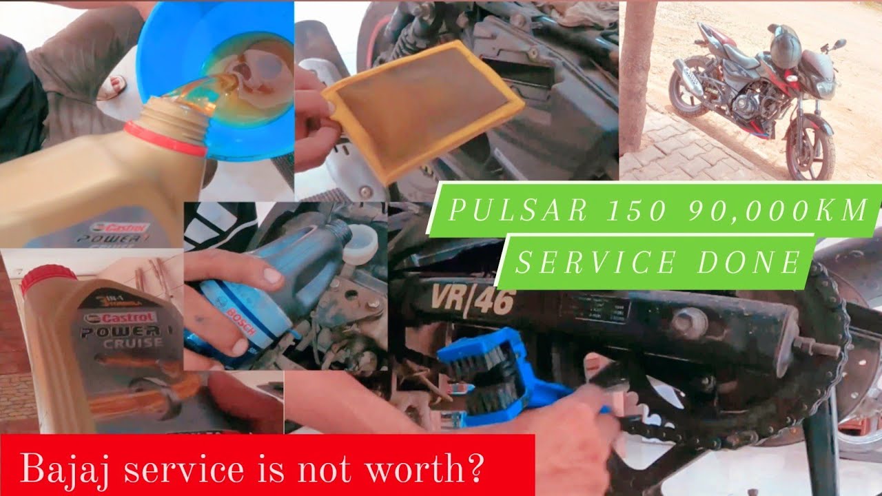 BAJAJ SERVICE CENTER SE AISI UMEED NAHI THI..! 😡 || PULSAR 150 90,000 ...