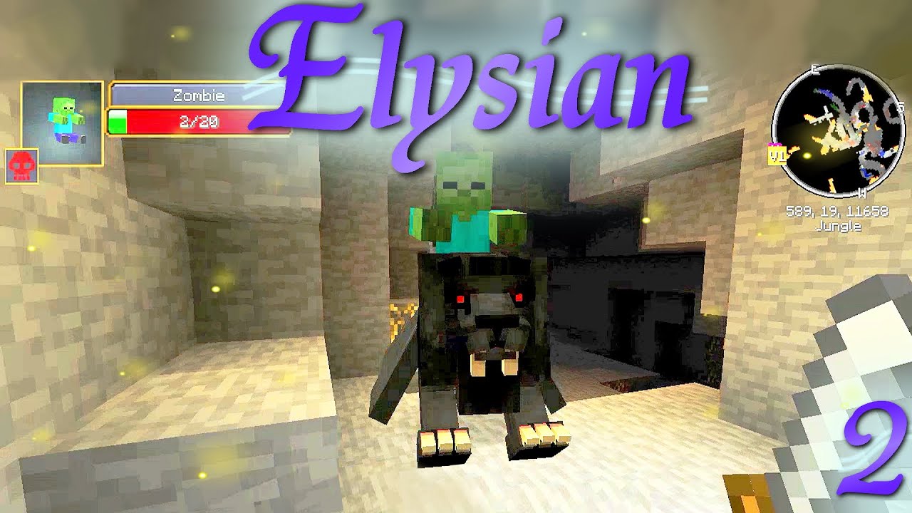 "Zombie Riding a Manticore" | Minecraft Elysian #2 - YouTube