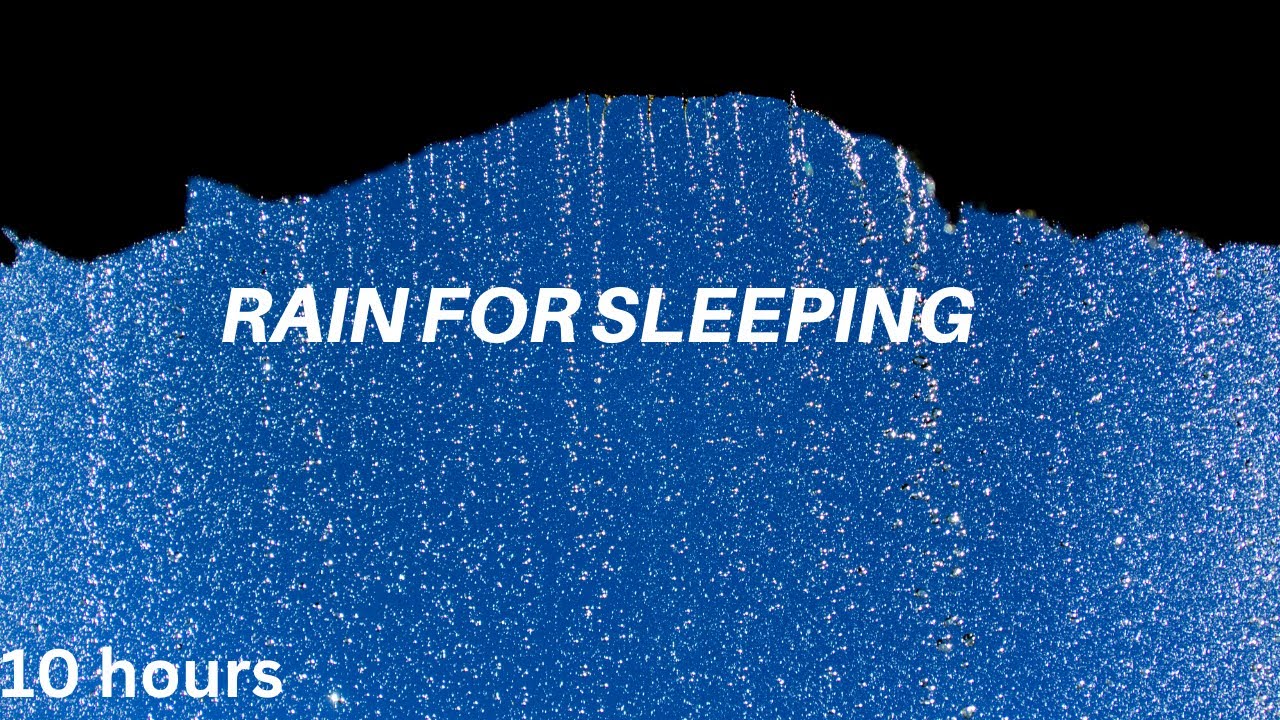 Gentle Rain Sounds for sleeping All Night | Rain for insomnia ...