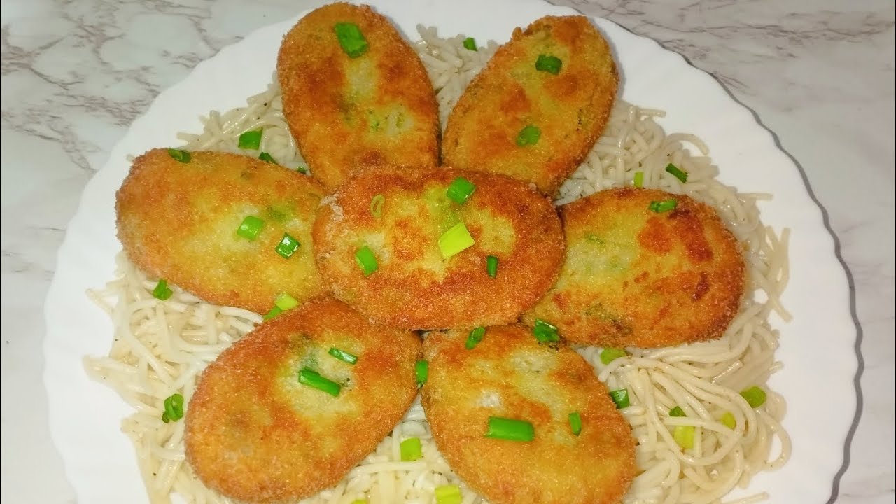 Labenese kabab 😋Authentic recipe Labnani kabab || Noodles cutlets ...