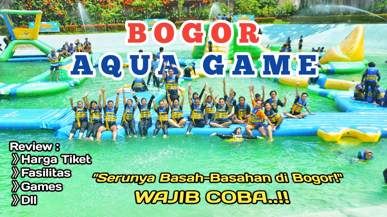 DESTINASI WISATA : WAHANA HITS BOGOR Aqua game yang bikin deg-degan dan ...