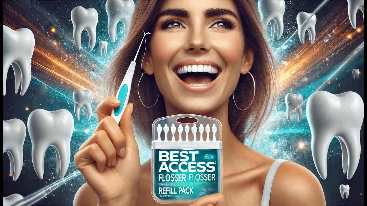 🪥 REACH Listerine Ultraclean Access Flosser Refill Heads | Best Access ...