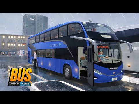 Marcopolo G8 Bus Drive in Rain 🌧️ - Bus Simulator Ultimate 