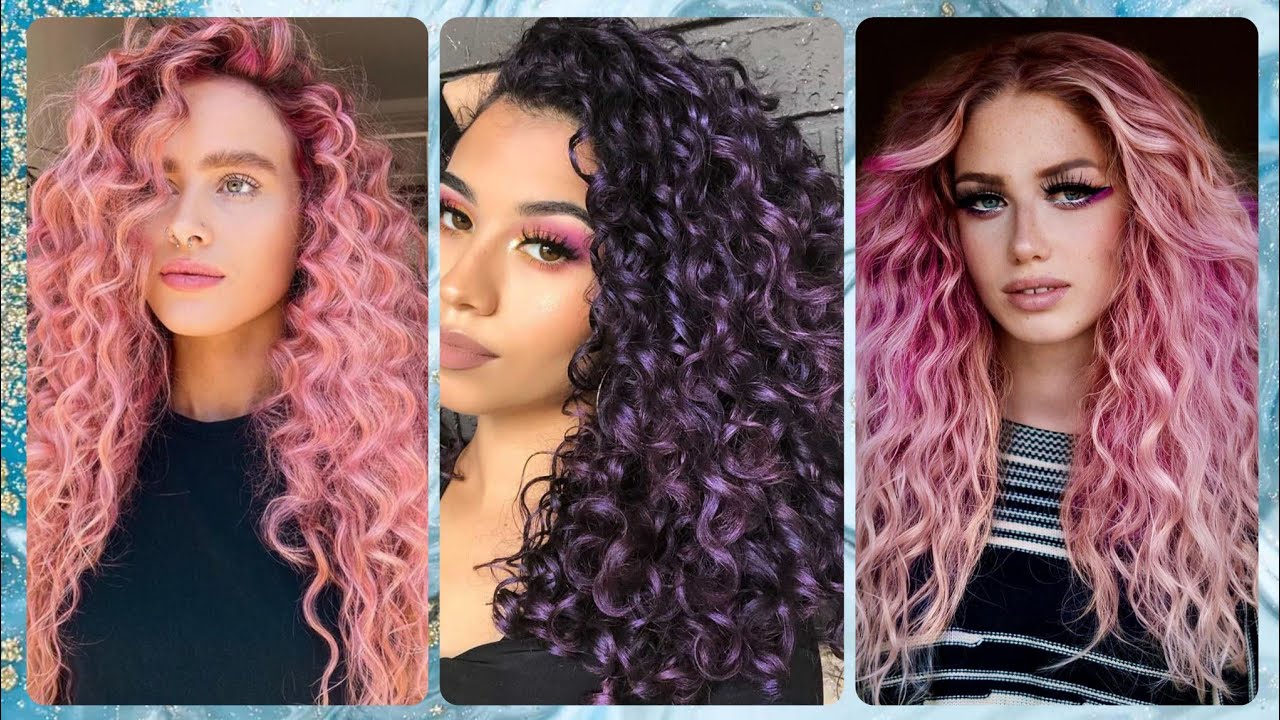 So Stunning And Adorable Dye Curly Hair Ideas For Girls - Hair Colour ...