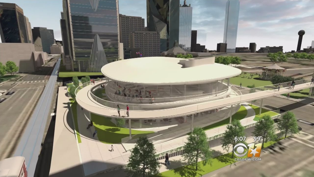 $76 Million Expansion For Dallas' Klyde Warren Park - YouTube