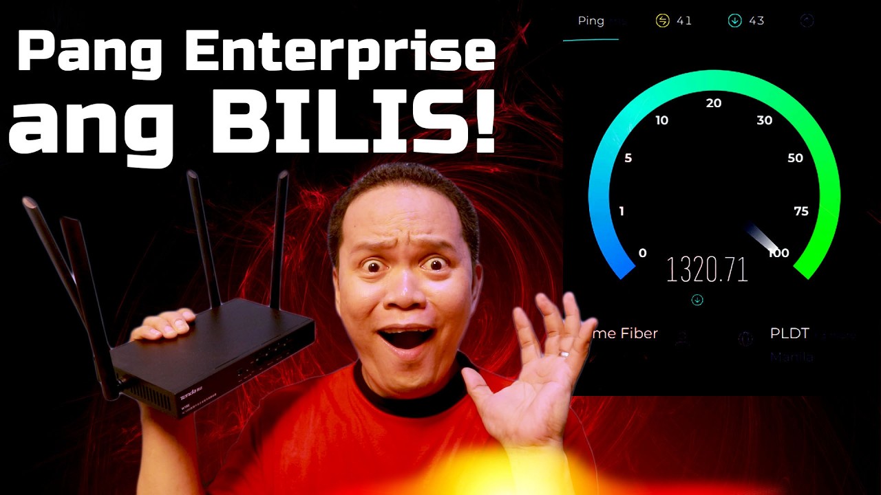 Boost Your PLDT Internet w/ Tenda W18E Unboxing & Speed Test - YouTube
