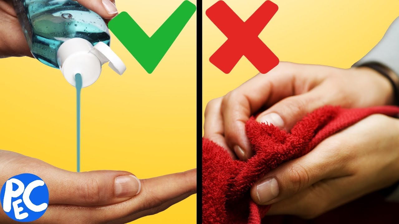 ÁLCOOL GEL: como usar CERTO? - YouTube