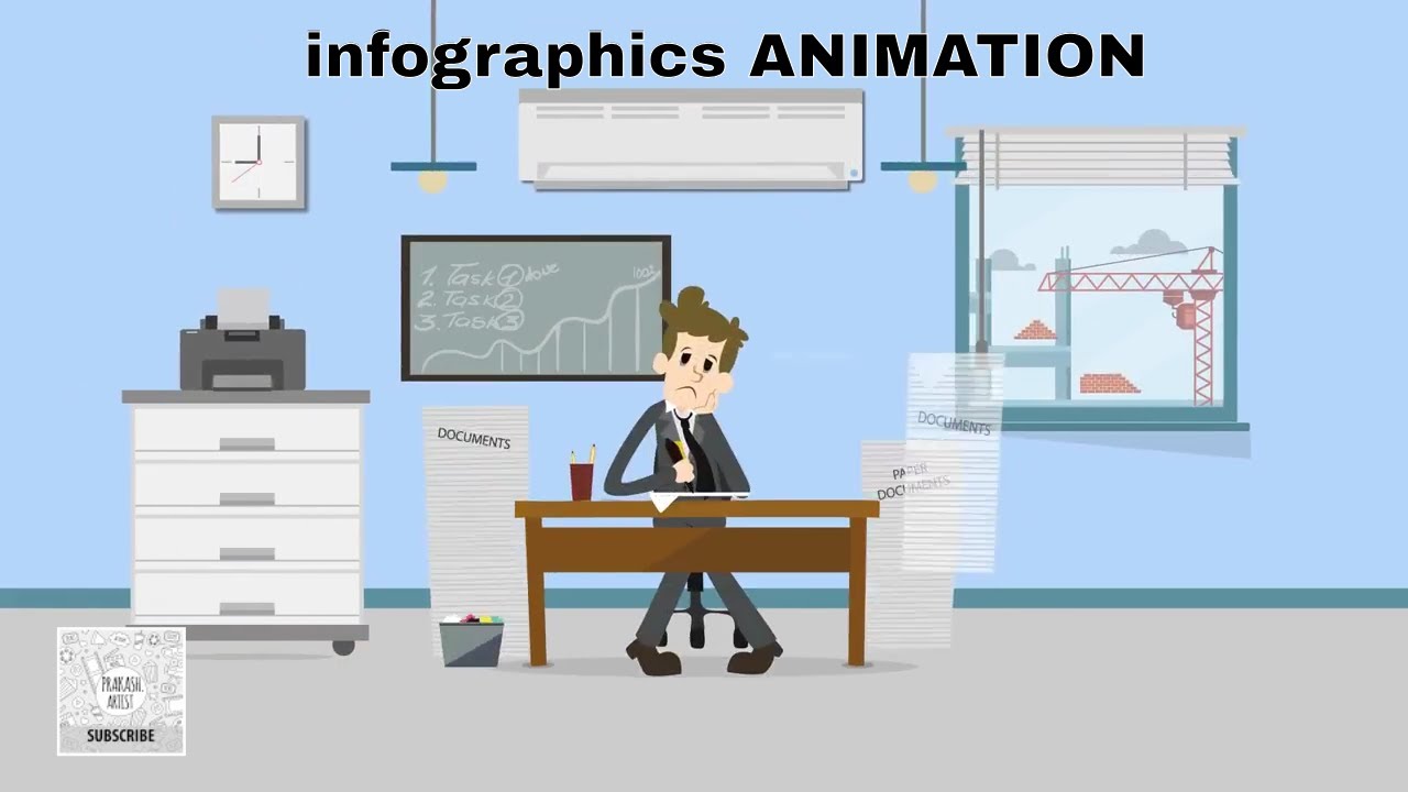 Motion Graphics Animation - Infographics - YouTube