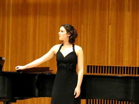 Christine Sanderson Senior Recital Act One Set 3 - YouTube