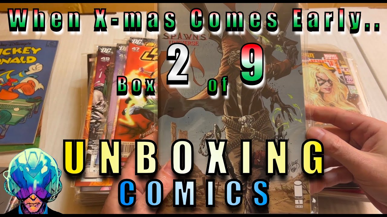 Mail Call: Unboxing Comics - Early X-Mas - [ Box 2 of 9 Boxes from the ...