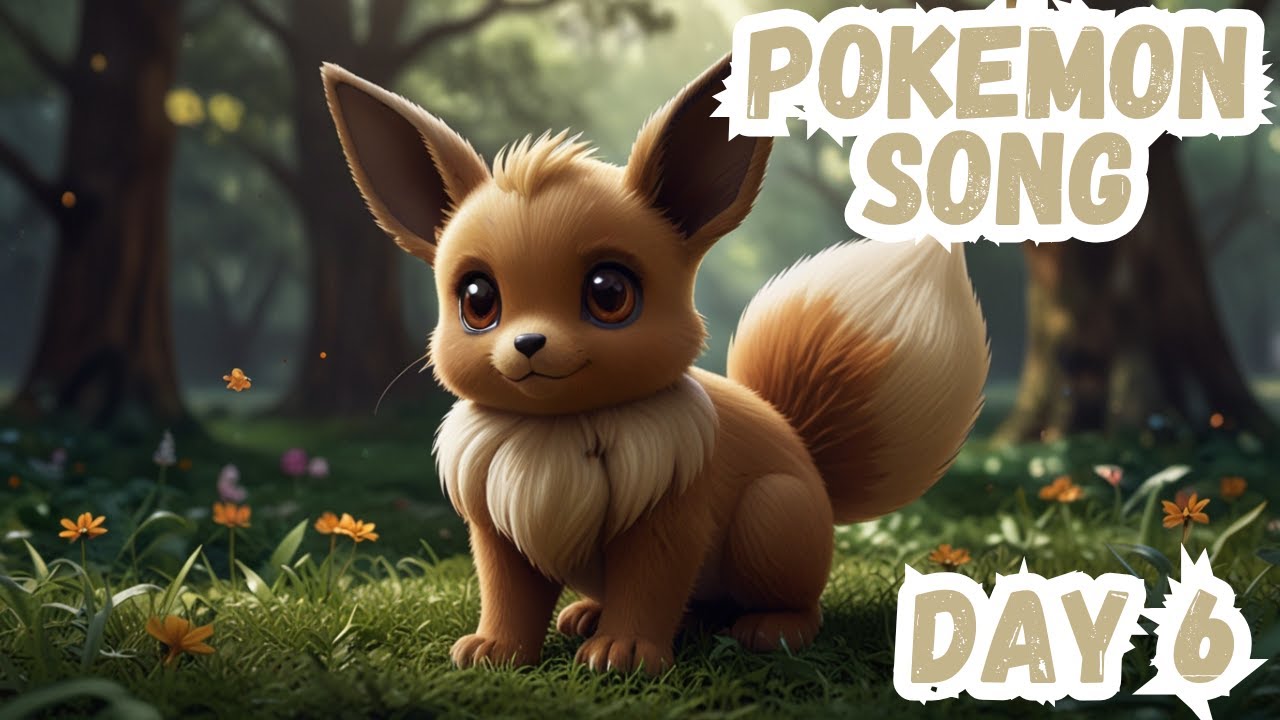 DAY 6 POKEMON SONG - EEVEE | Animal & NATURE SONGS - YouTube