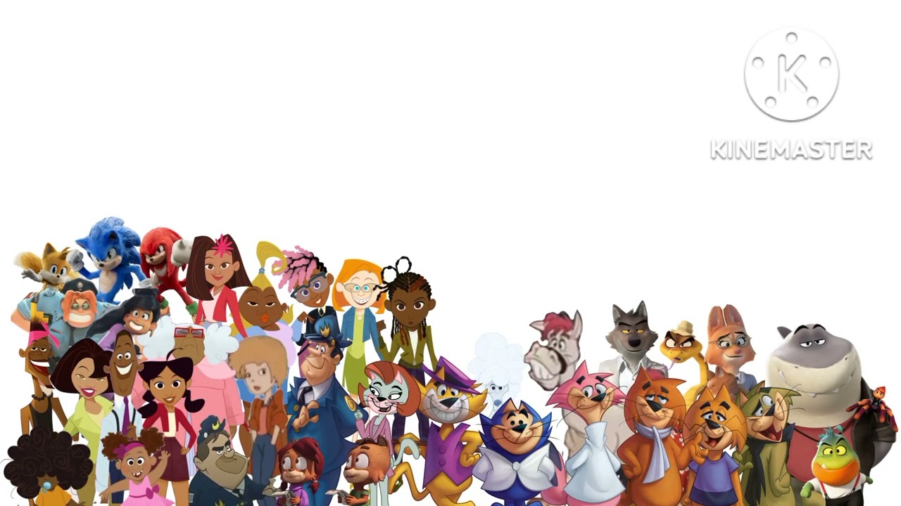 Cartoons Characters Crossover - YouTube