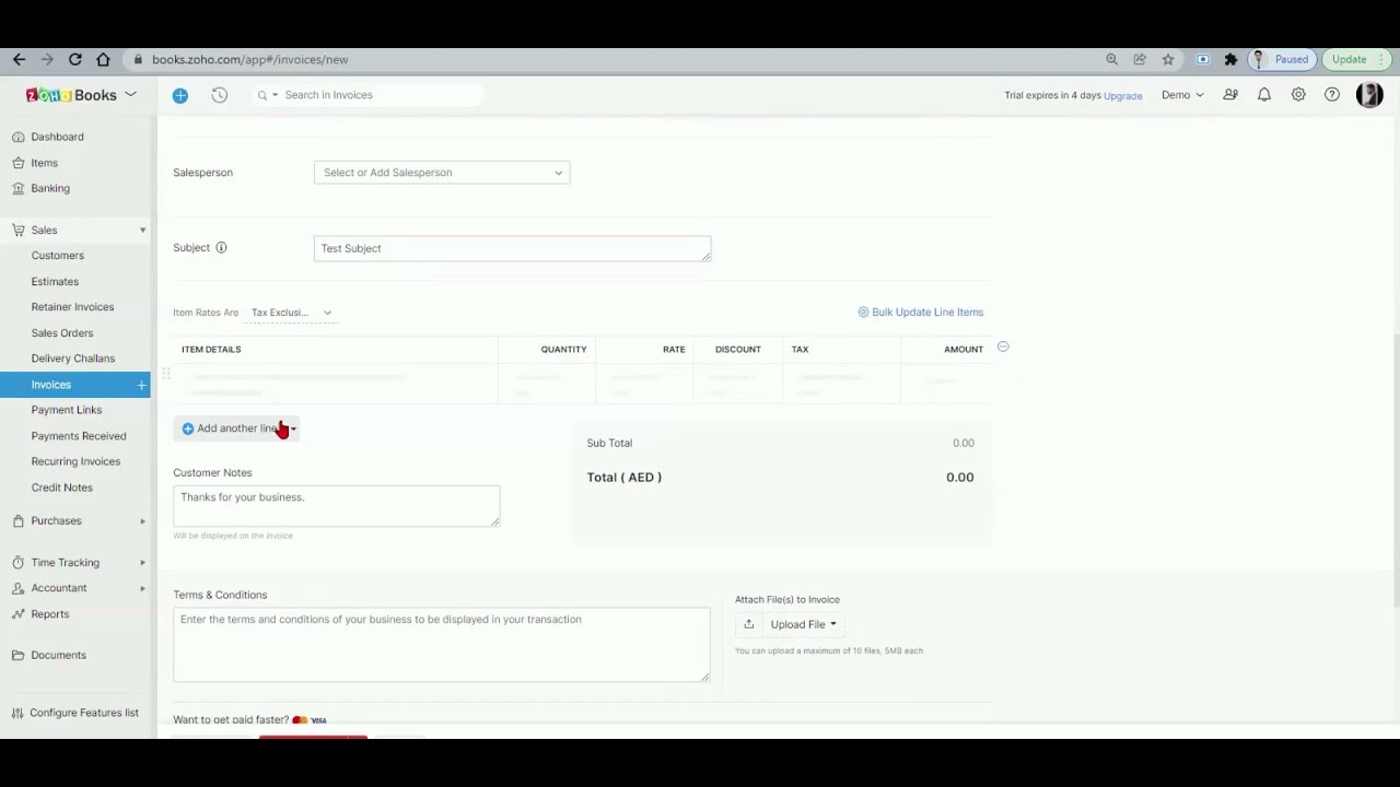 How Change Reset Invoice Number Prefix In Zoho Books Zoho Books How Change Reset Invoice Number Prefix In Zoho Books Zoho Books