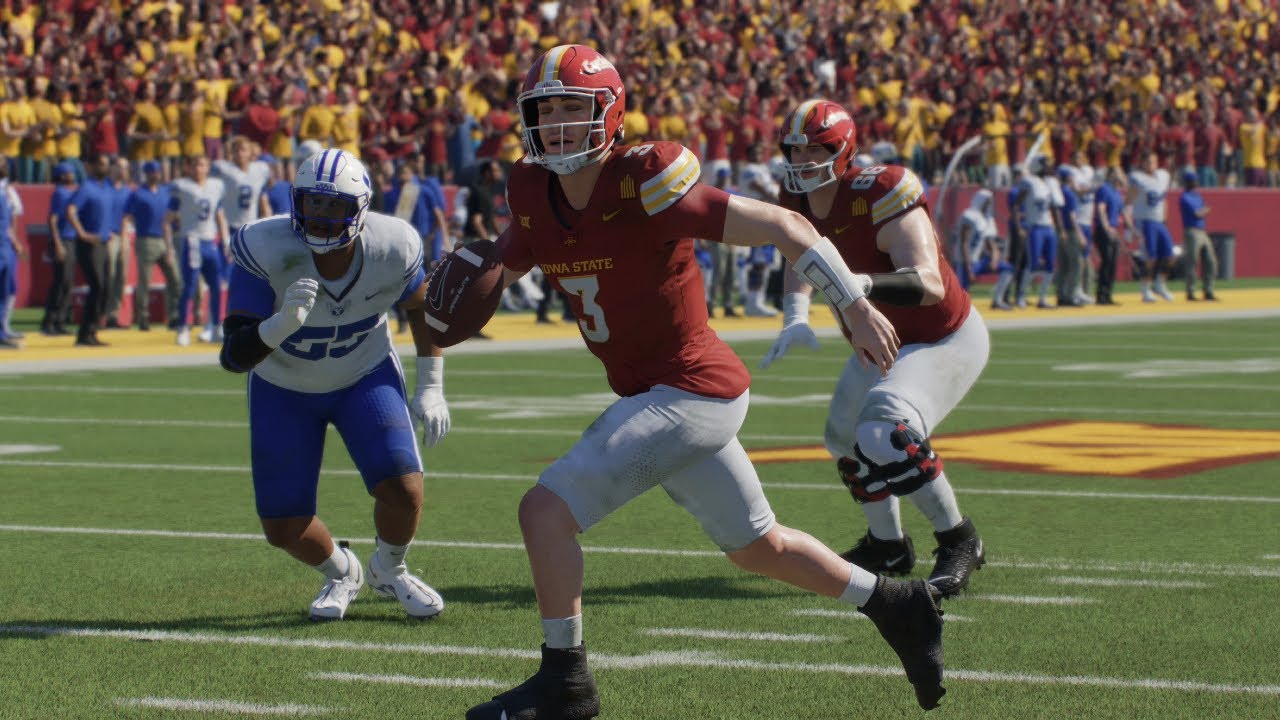 BYU vs Iowa State - NCAA Football 10/25/25 Full Game Highlights ...