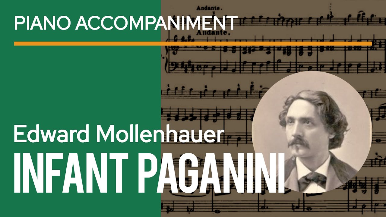 Edward Mollenhauer - The Infant Paganini Fantasia Piano Accompaniment ...