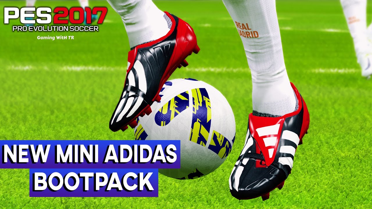 PES 2017 NEW MINI ADIDAS BOOTPACK - YouTube