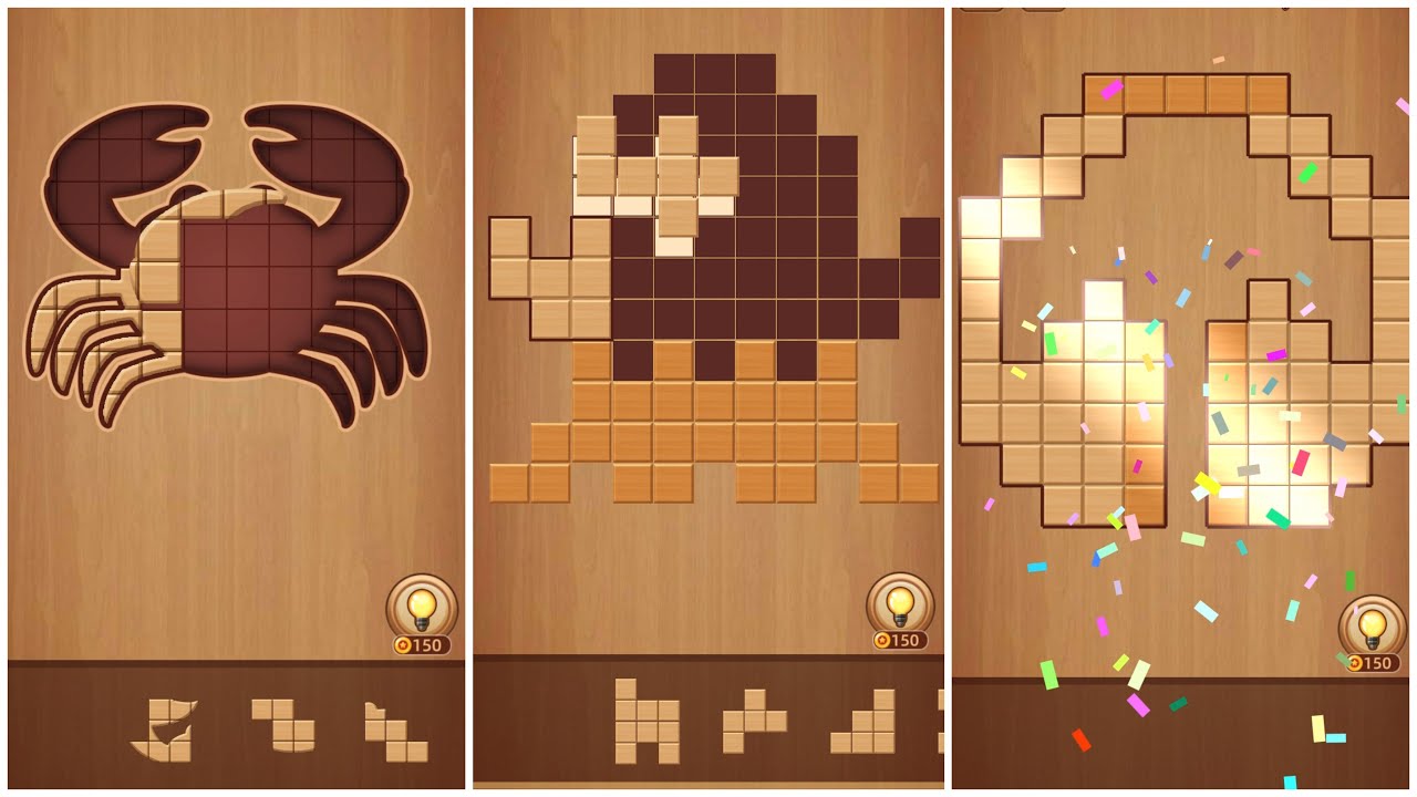 Block Puz: Jigsaw Puzzles & Wood Block Puzzle Game Part 40 - Gameplay ...