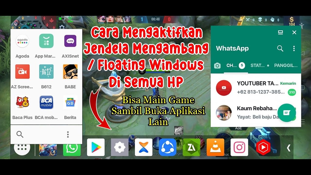 Cara Mengaktifkan Jendela Mengambang / Floating Windows Di Semua ...