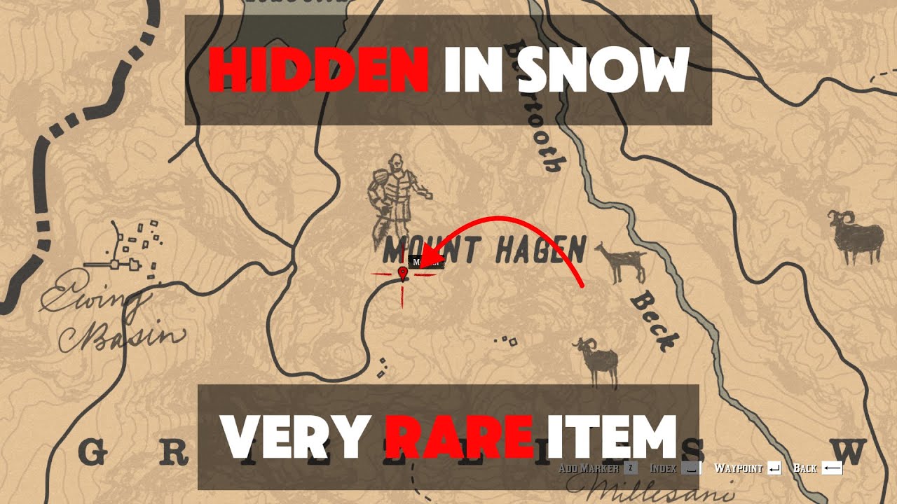 Beautiful Rare Item Lost In Snow ️ RDR2 - YouTube