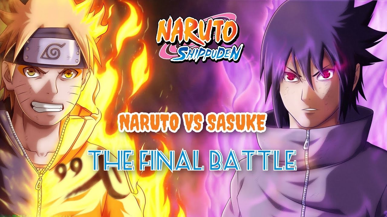 naruto vs sasuke final battle || naruto || narutoshippuden - YouTube