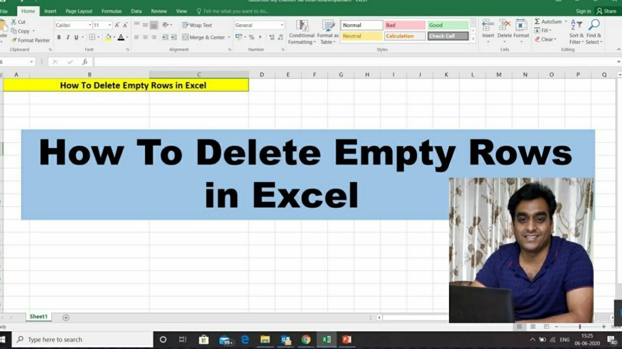 How To Delete Empty Rows In Excel Sheet YouTube how-to-delete-empty-rows-in-excel-sheet-youtube