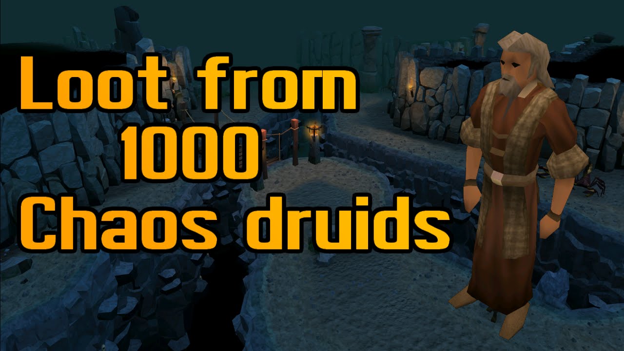Alotic - Loot from 1000 Chaos Druids - YouTube