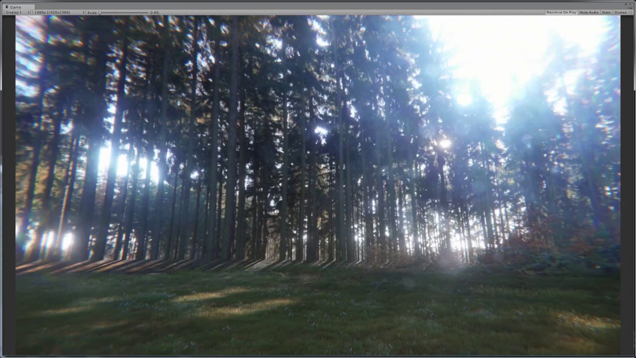 UNITY 5.6 - HDR - POST PROCESSING - PHOTOREALISM - FOREST 2 - YouTube