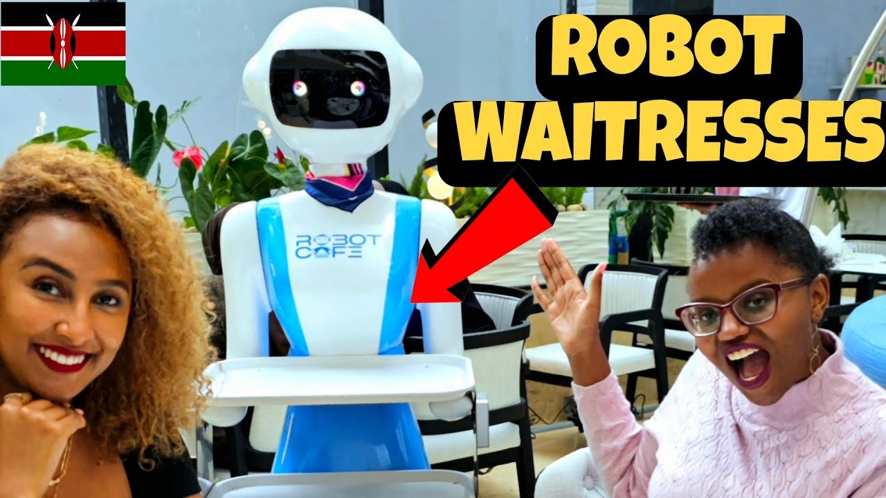 FIRST Robot Restaurant in Nairobi Kenya. BEST REVIEW YET... COST, PRO ...