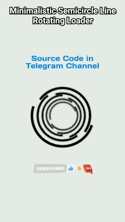 Minimalistic Semicircle Line Rotating Loader Using Html And Css Shorts Youtube