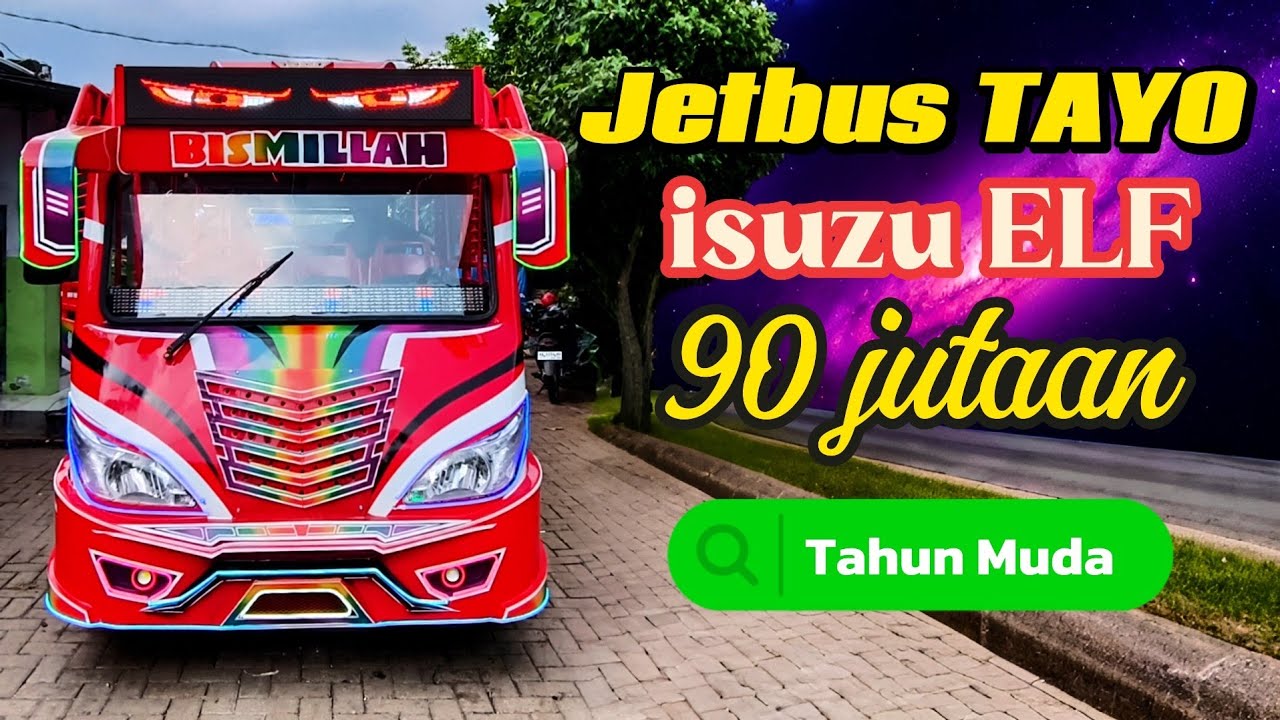 ODONG ODONG TAYO JETBUS MOBIL ISUZU ELF Pesanan Subang - YouTube