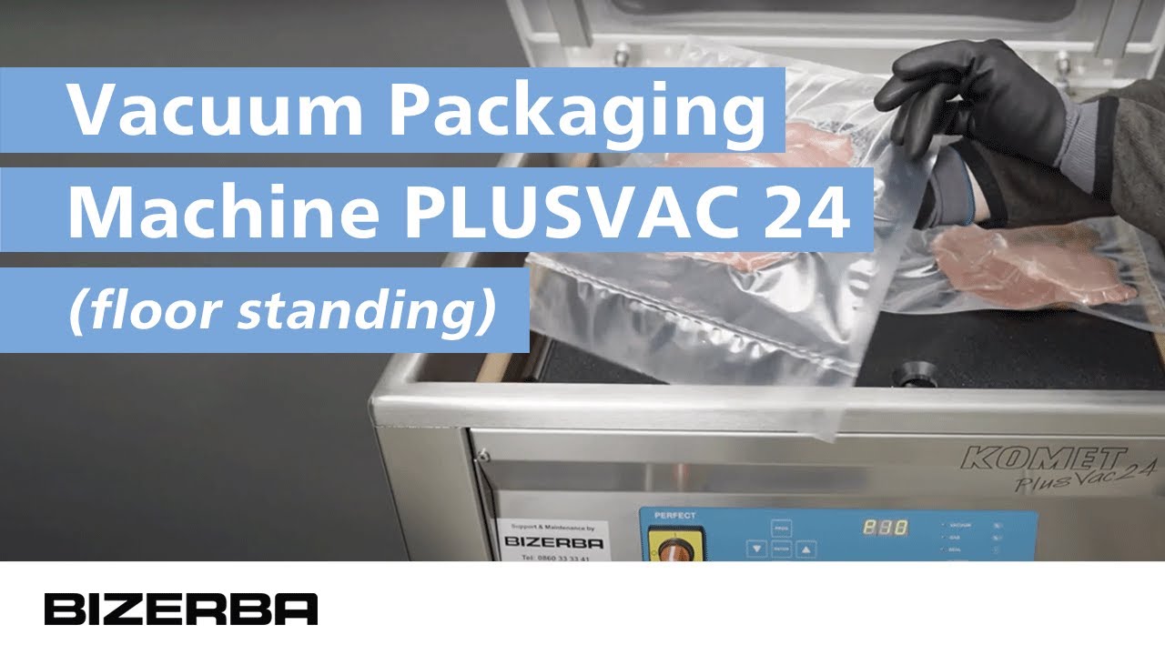 Bizerba Komet PLUSVAC 24 Vacuum Packaging Machine - YouTube