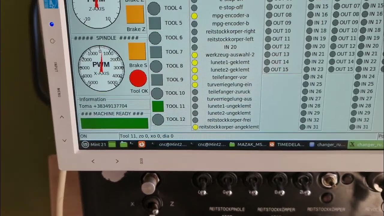 Mazak Micro Slant 15 brought back to life, lathe retrofit with LinuxCNC ...