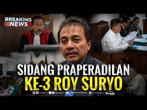 🔴BREAKING NEWS - Replik Roy Suryo di Sidang Praperadilan Ketiga | Kasus Ijazah Jokowi