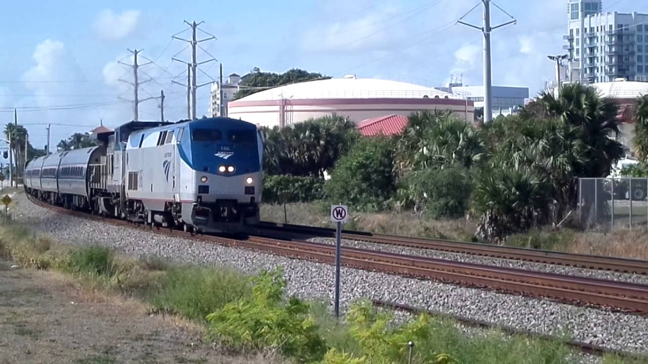 AMTRAK P098-12 w/DASH-8 Loco! - 4/12/15 - 10:05am - MP SX 969.7 - YouTube