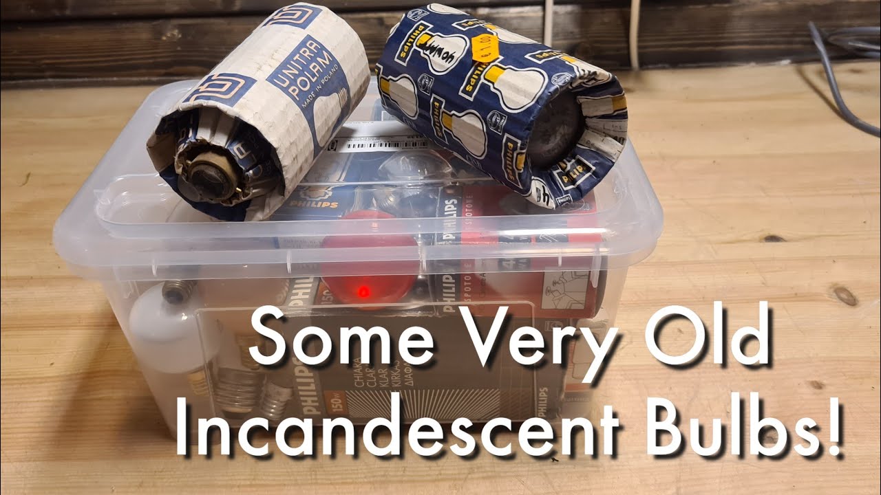 Unboxing A Box With (Rare) Incandescent Lightbulbs - YouTube