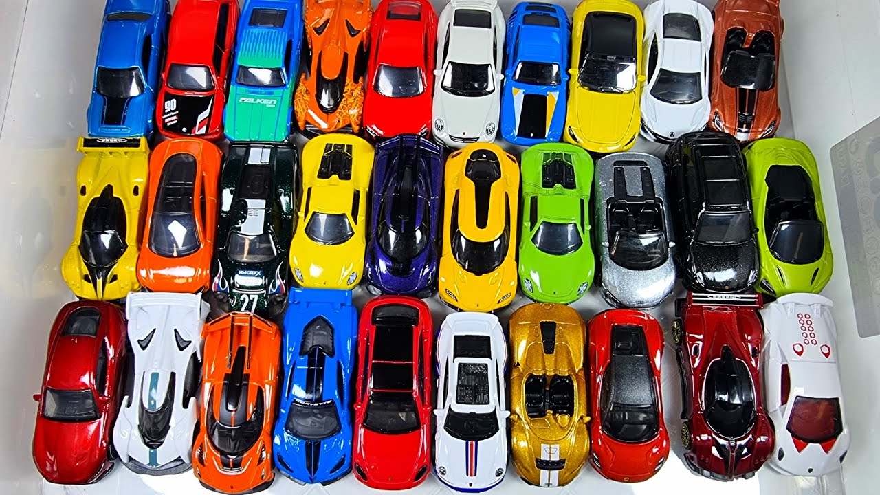 Box full of New Super Cars | Hot Wheels, Matchbox, Majorette, Welly ...