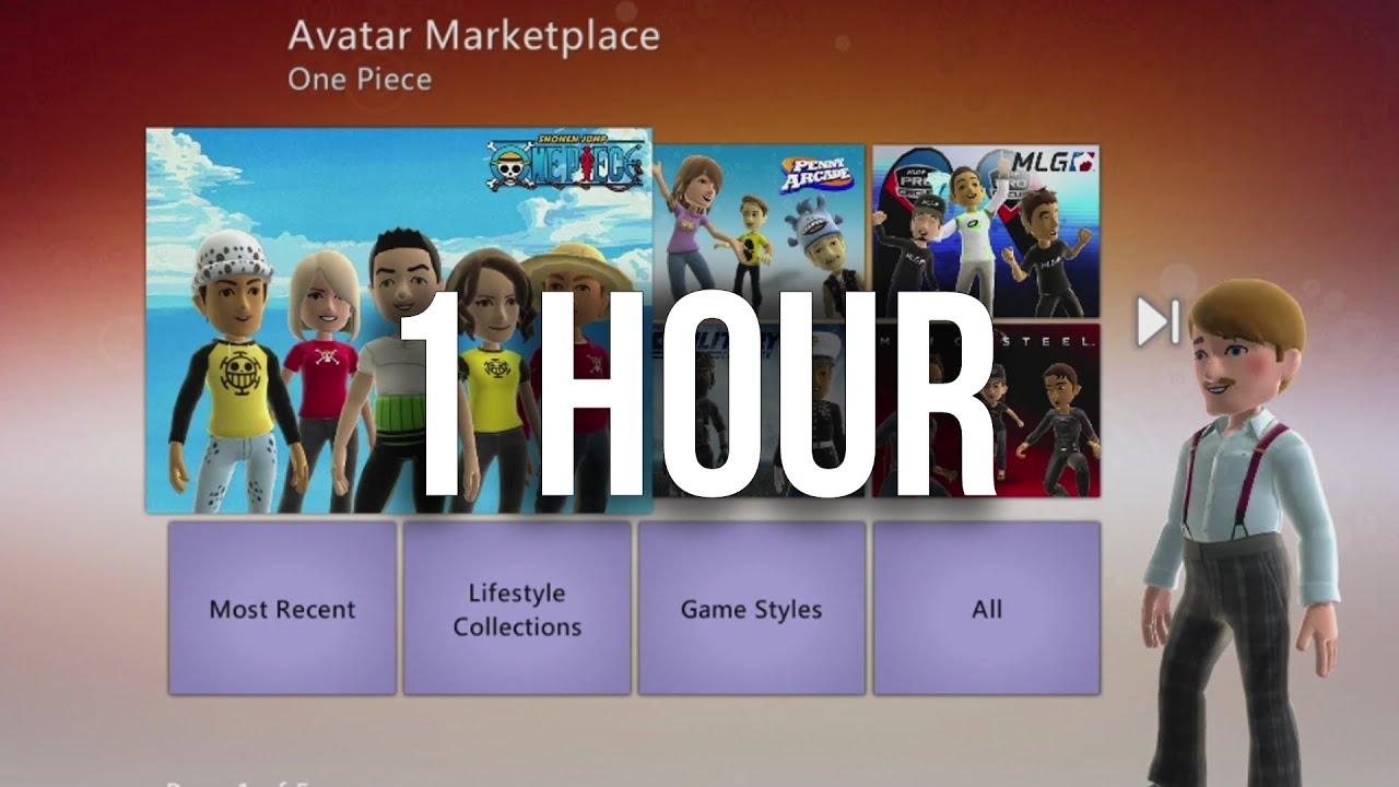 Xbox 360 Avatar Store music (1 hour ambience) - YouTube