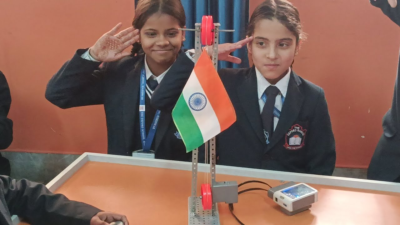 Robotic flag hoisting model : 2024 - YouTube