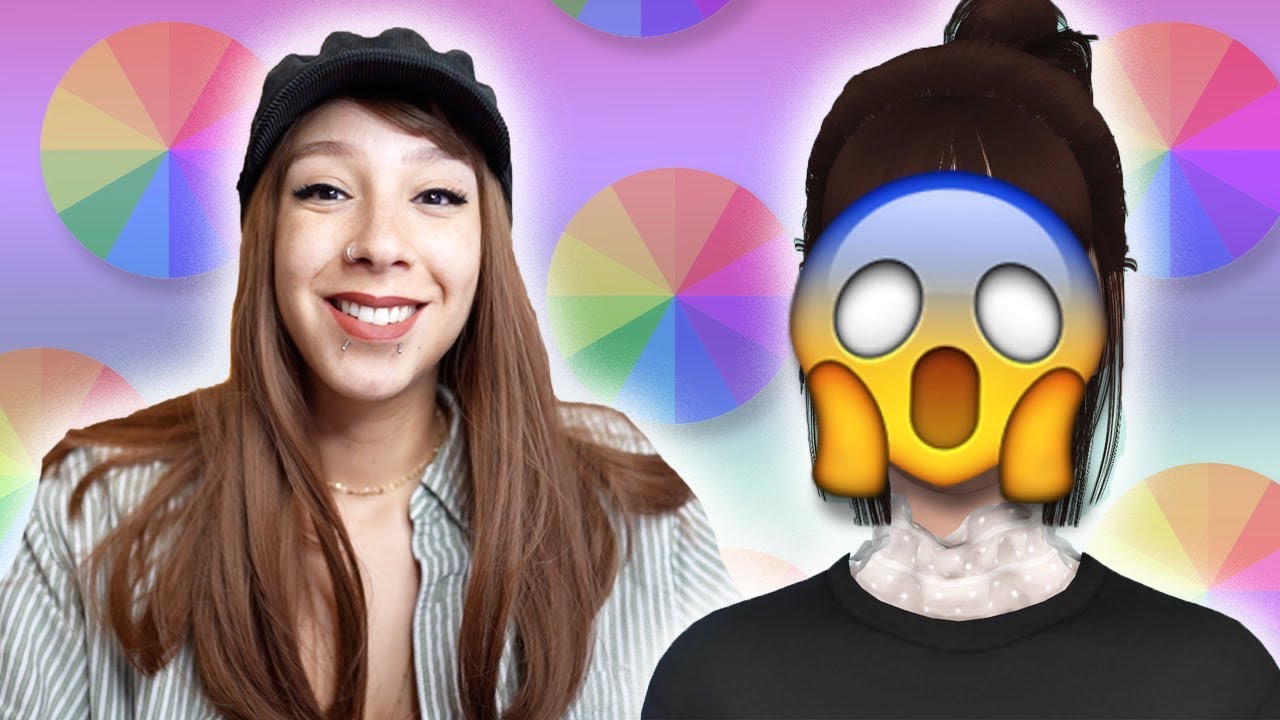 SPINNING A WHEEL TO DECIDE MY SIM! 🥀🥀 SIMS 4 CAS CHALLENGE - YouTube