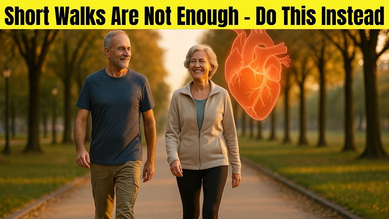 Over 40? These 10–Minute Walks Slash Heart Attack And Stroke Risk - YouTube