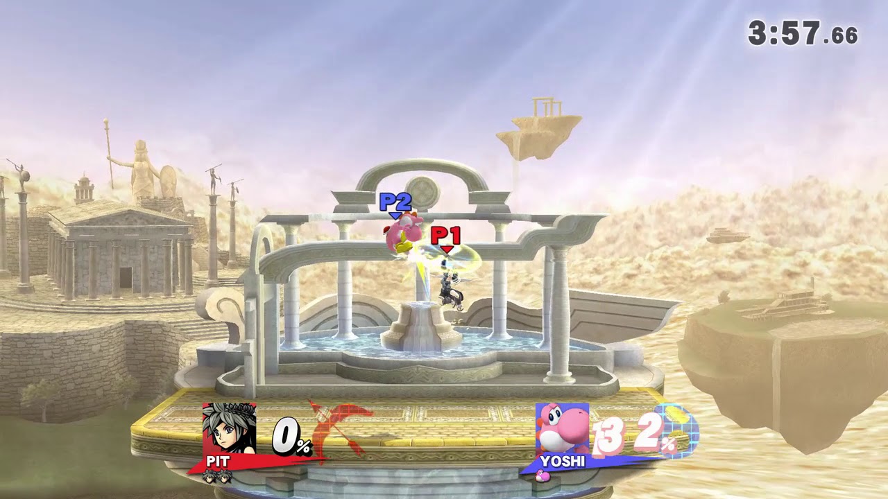 Pit against Yoshi - YouTube