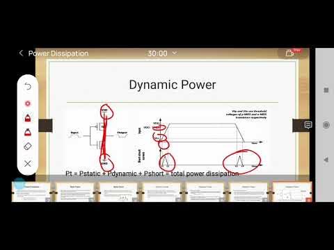Power Dissipation in VLSI Design || Static and Dynamic Power Dissipation || S Vijay Murugan ...