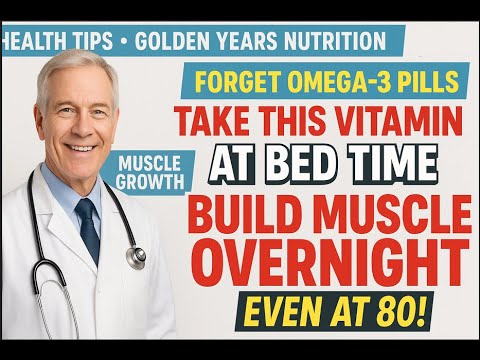Forget Omega3 Supplements! Take These 2 Vitamins at Night To Rebuild ...